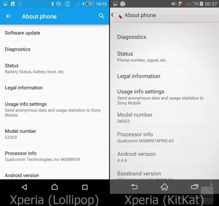 Comparison of Xperia UI shells 17027_11