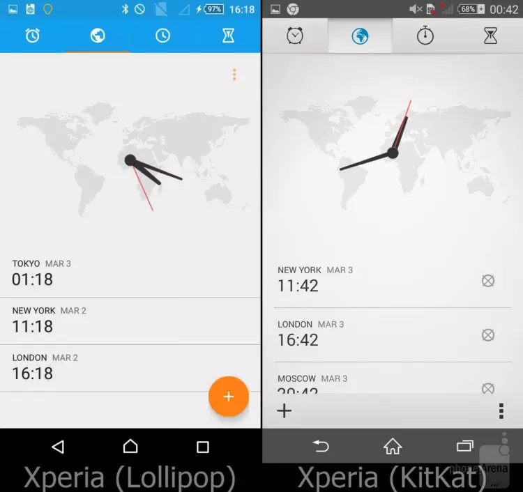 Comparison of Xperia UI shells 17027_14