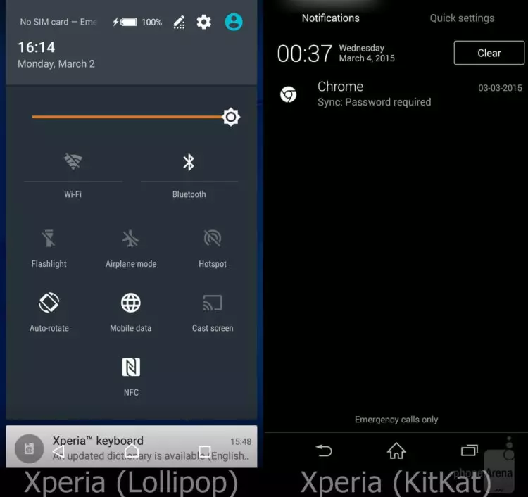 Xperia Ui Shells- ի համեմատությունը 17027_4