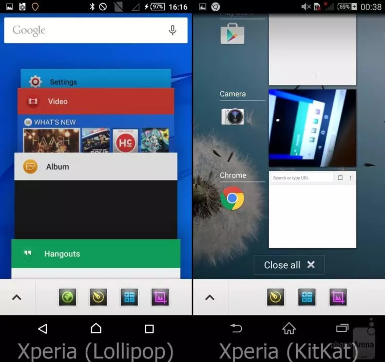 Comparison of Xperia UI shells 17027_5