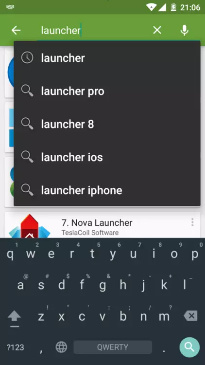 Launcher thiab yuav ua li cas rau nruab nws? 17158_3