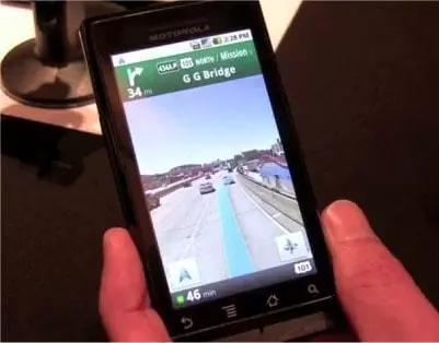 Første Android Google Maps