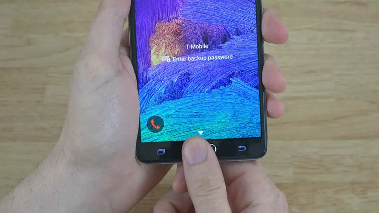 Galaxy S6 отпечаток.