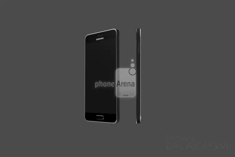 Render Galaxy S6.