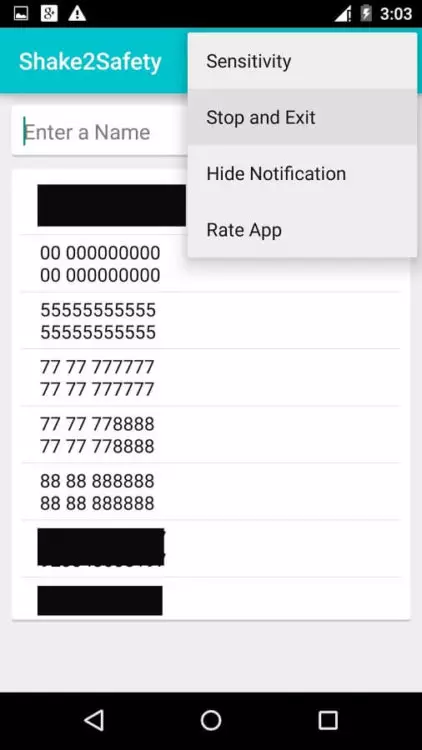 Shake2Safety: Sperăm că nu puteți utiliza această aplicație 17527_4