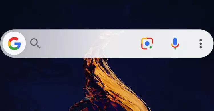 Widget google trên Android