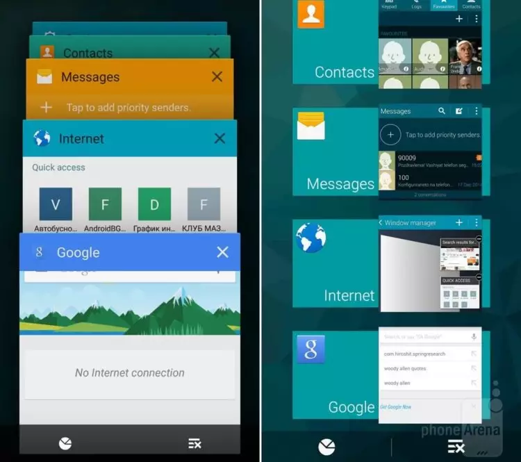 Lollipop ir Kitkat sąsajos palyginimas Galaxy S5 17575_13
