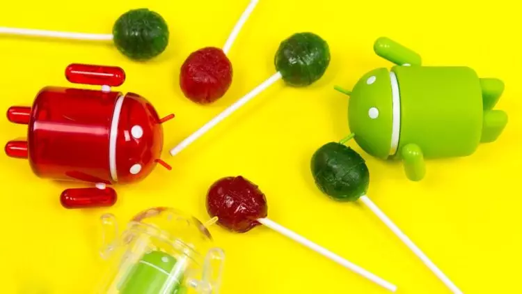 Android lollipop.