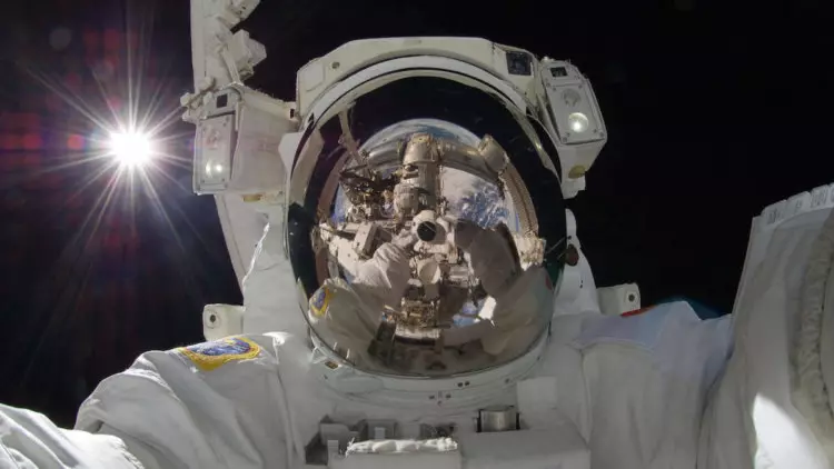 Space Selfie.