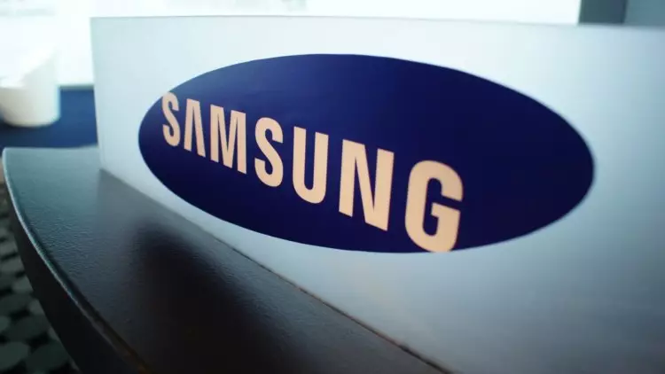 Logotipo da Samsung.