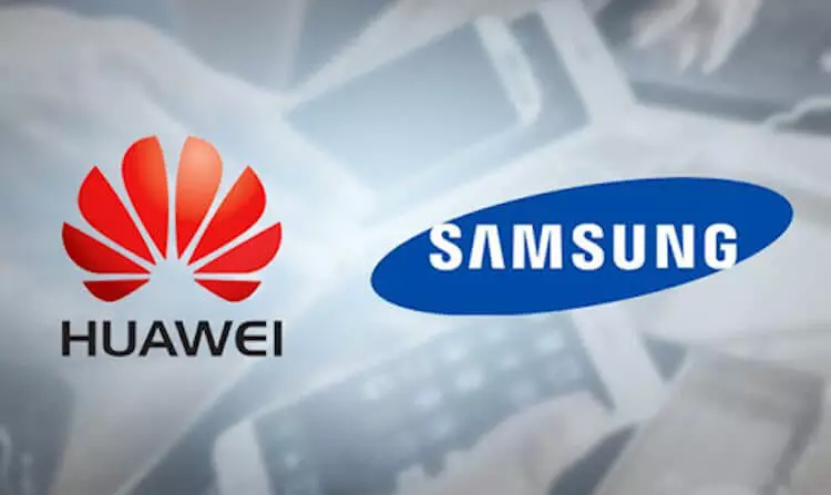 Samsung e Huawei.