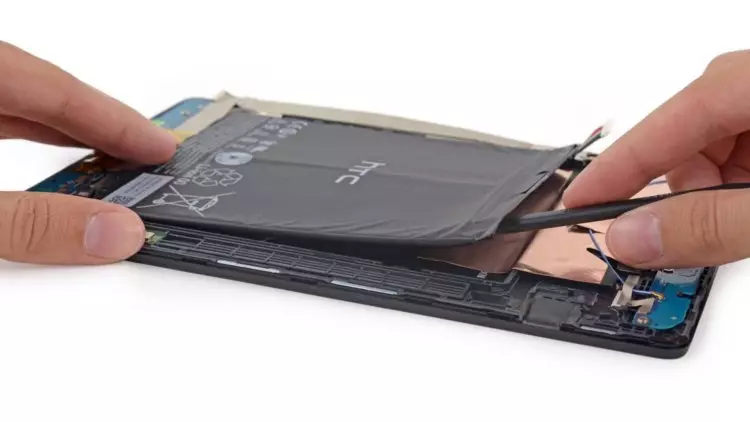 Ifixit išmontuotas nexus 9