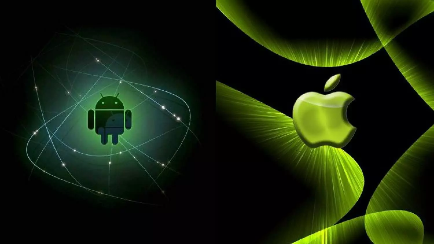 Android dan Apple dalam mimpi pengguna