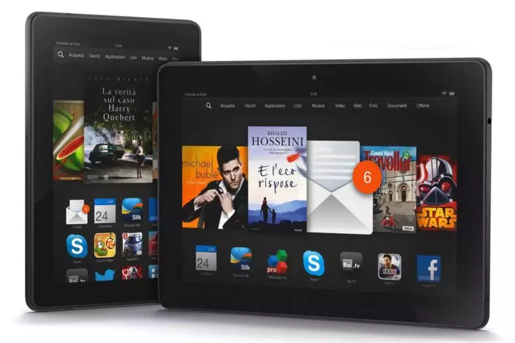 Kindle Fire HDX.