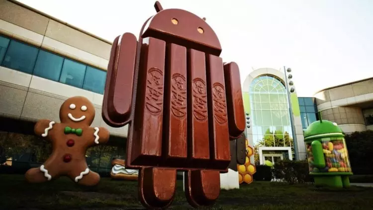 Estatísticas de Android para agosto