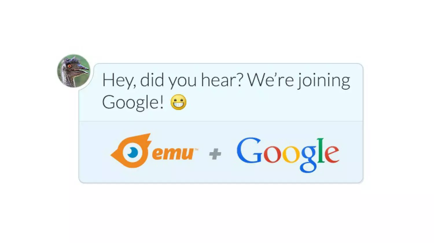 Google kjøpte EMU.