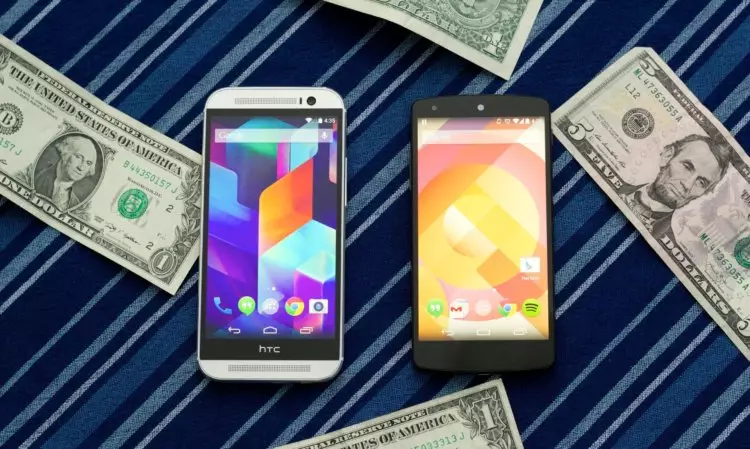 Android-смартфони і долари