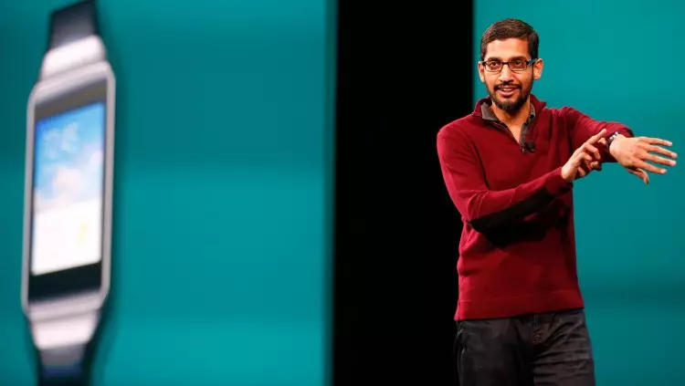 Sundar Pichai and Android Wear