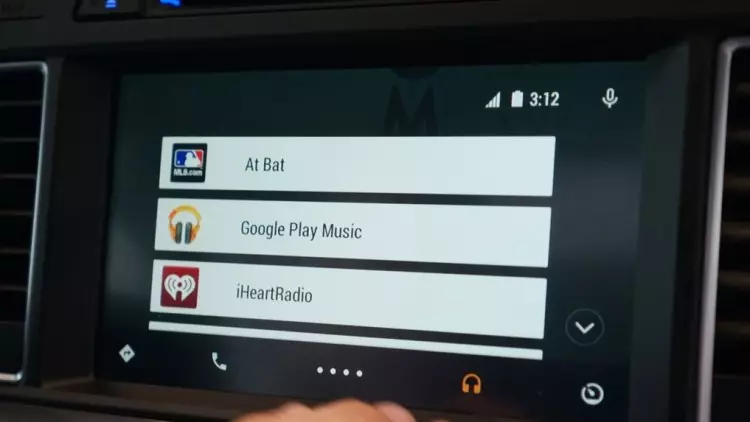 Derde party programme in Android Auto