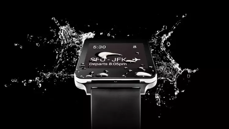 Lg g horloge.