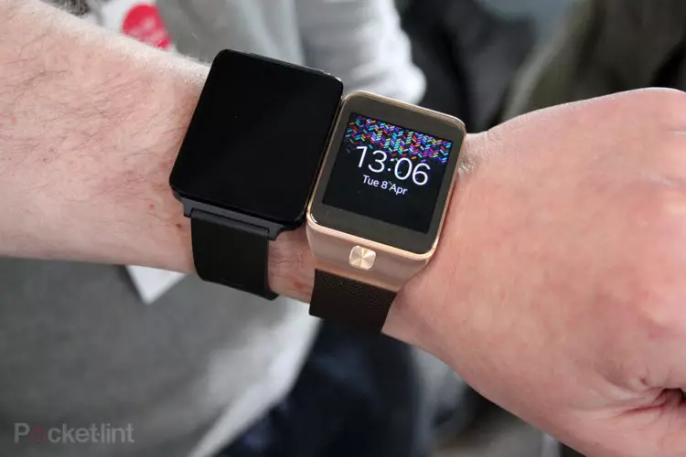 LG G Watch na Gear Neo.