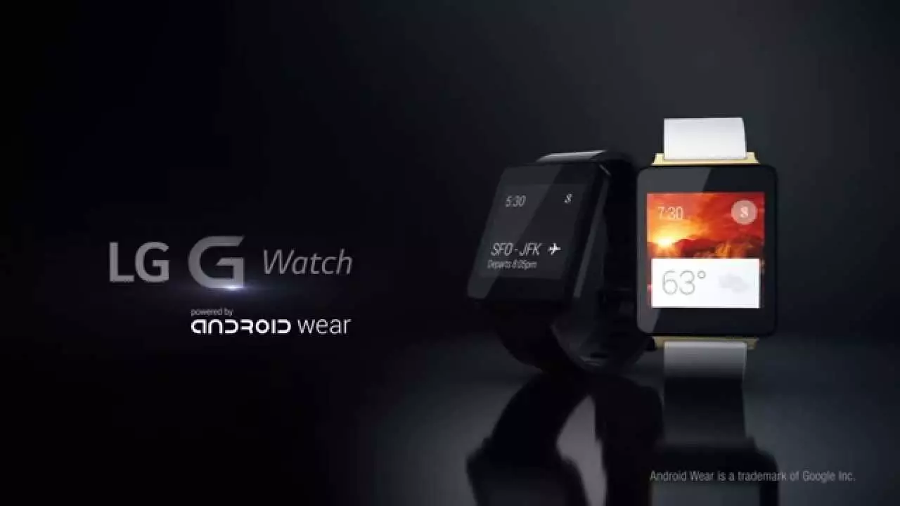 vidéo d'horloge LG G sur Android Wear 19001_1