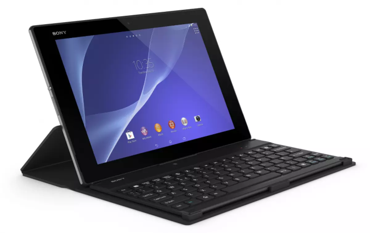 Sony Xperia Z2 en Bluetooth Keyboard