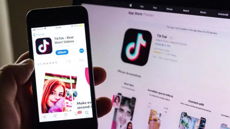 Tiktok am App Store