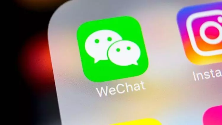 Sebagai larangan di USA Popular Wechat Messenger akan memengaruhi semua smartphone 1963_1