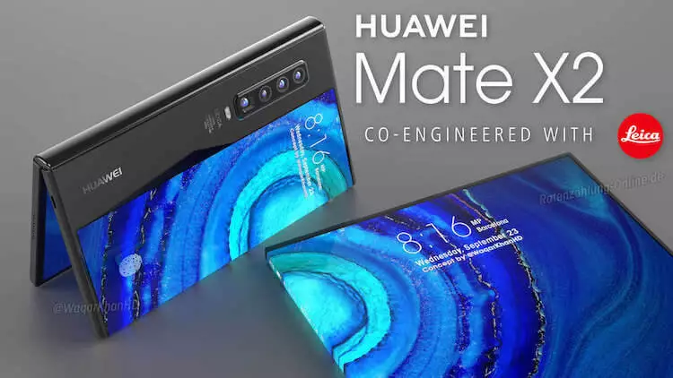 Huawei Mate X2 ezaugarriak izendatzen ditu. Bigarrena lehenengoa baino hobea denean 1979_2