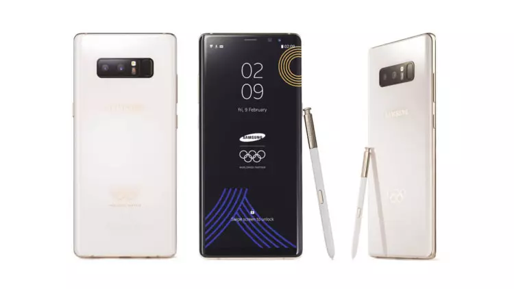 Samsung kopiert Apfel erneut, zeigt die olympische Version von Note 8 20298_2