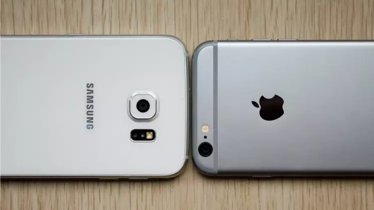 Samsung hewl dide ku firotanên iPhone-yê nû bişikîne