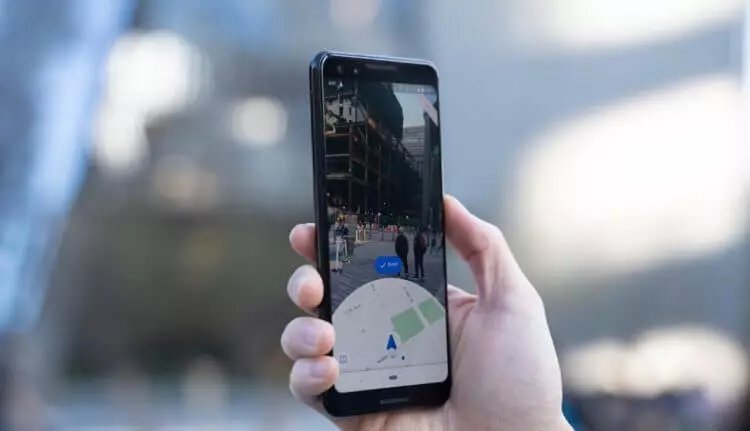 Google Maps för Android har lärt sig att bestämma platsen med kameran 2131_1