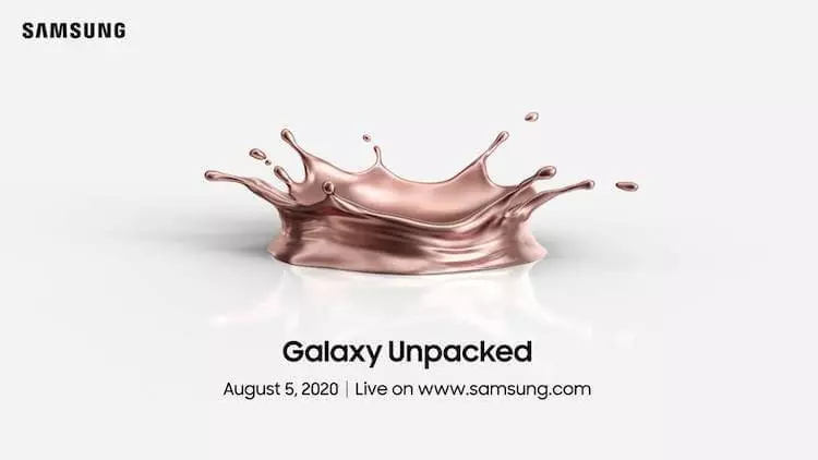 Confirmed the date of the presentation of the SAMSUNG GALAXY NOTE 20. What will be shown yet? 2167_2