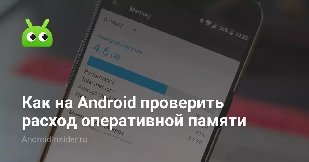 Kako na Android preverite hitrost RAM-a