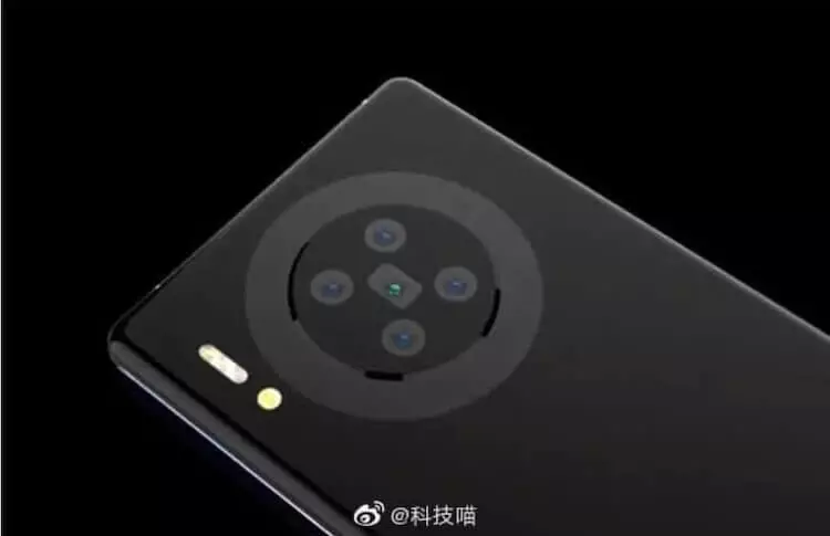 Chinezii au arătat conceptul de partener Huawei 40. Acest telefon va dori mulți 2457_3