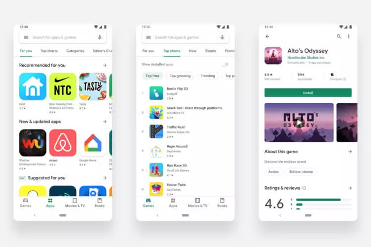 Vediamo come è cambiato Google Play 2995_1