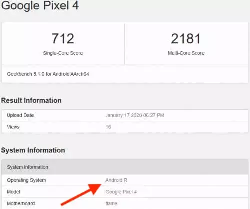 Google bi şaşî Android R. tiştê ku em di derbarê wê de dizanin 3087_2