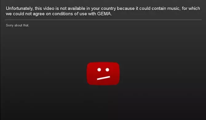 Hoe op Android om YouTube-video te bekijken, die is geblokkeerd in uw regio 3420_2