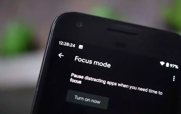 Android 9 နှင့် 10 အတွက် Google သည် Focus mode function ကိုထုတ်ပြန်ခဲ့သည် 3432_1