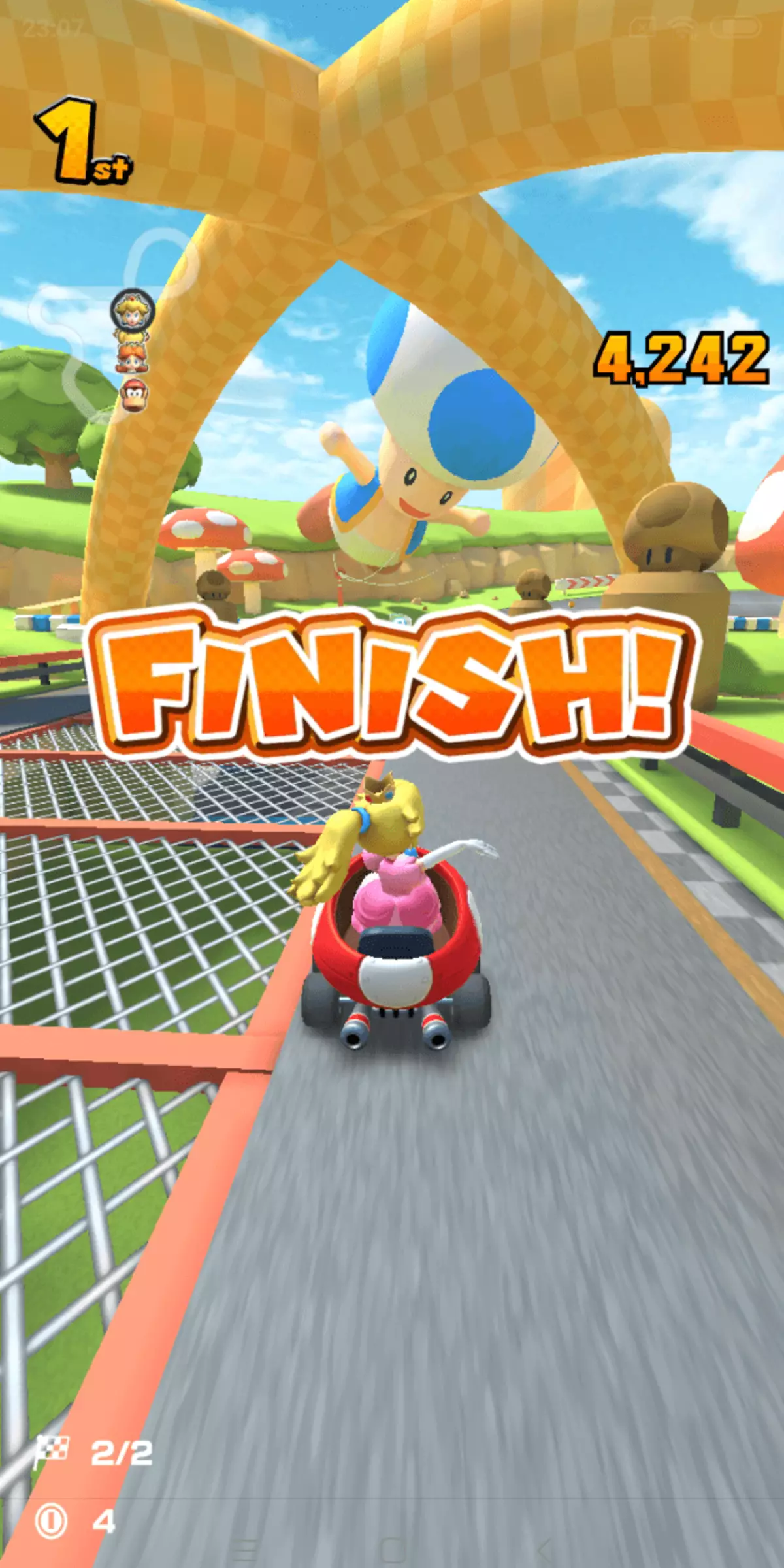 Mario Kart Tour: Le meilleur royaume des champignons de course automatique 3814_5