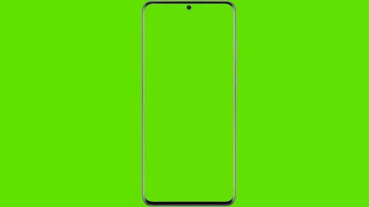 Samsungs telefonskærm blev grøn. Hvad er der galt