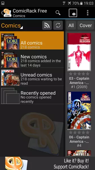 Кращі програми для читання коміксів на Android 3939_4