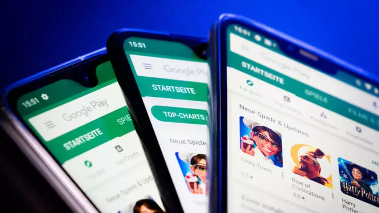 Google resmen büyük ölçekli bir Google Play yeniden tasarlandı. 4096_1