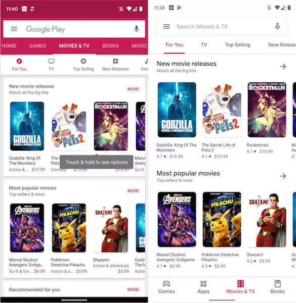 Google resmi ngenalake Redesign Google Play Grafis 4096_3