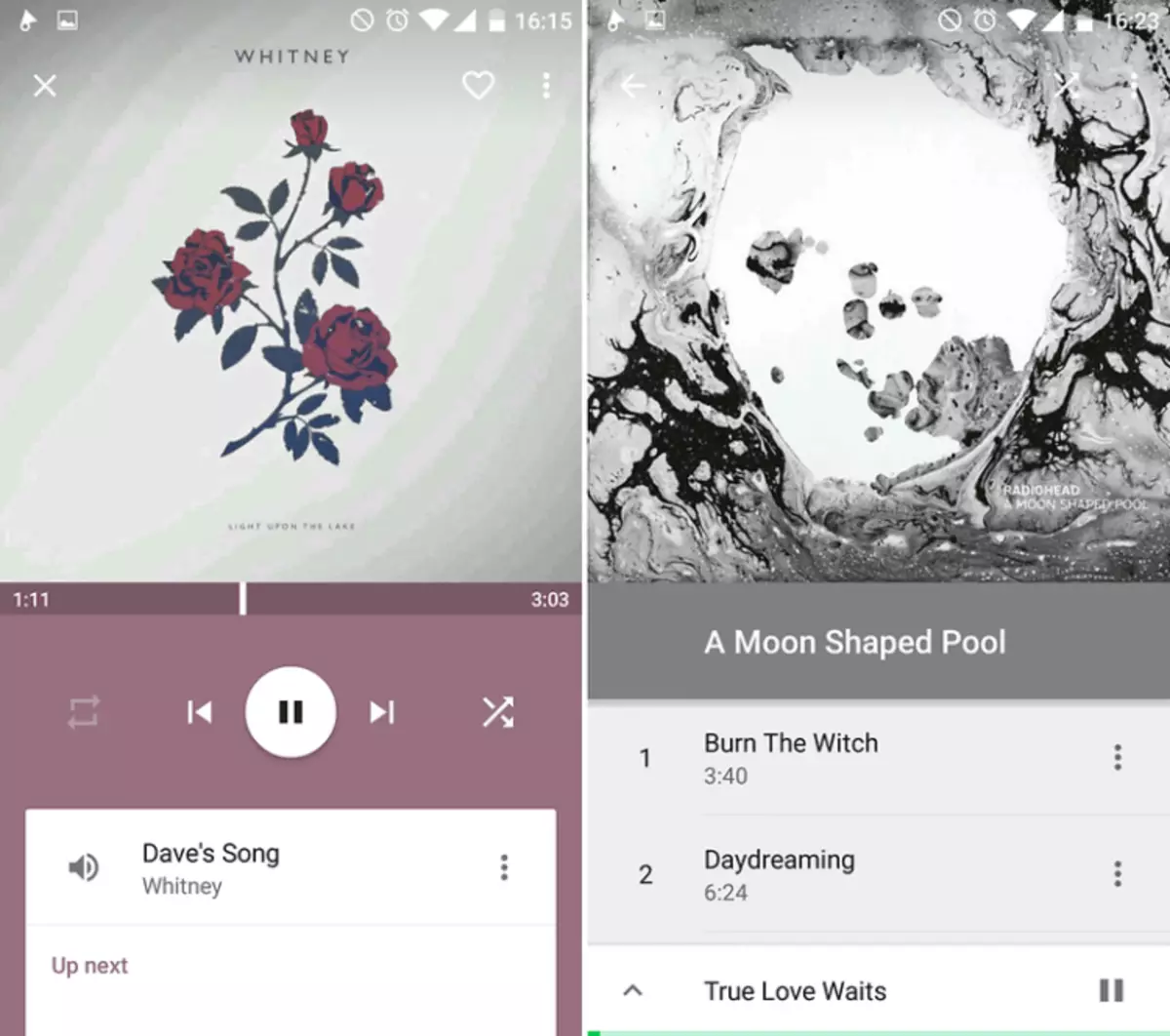 Pilih pamuter musik alternatif kanggo Android 4138_2