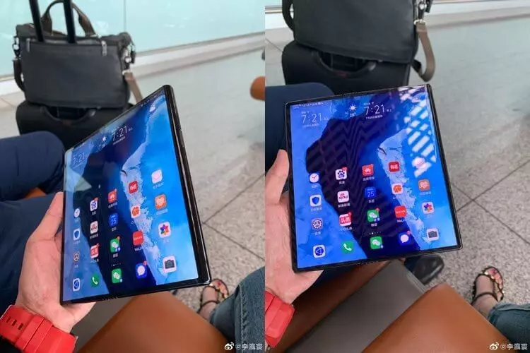 Kwa nini folding Huawei Mate X Nenda pamoja na njia ya Samsung Galaxy Fold? 4252_4