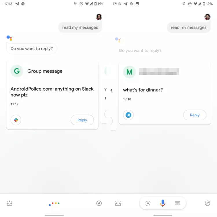 Google Assistant навчився читати і відповідати на повідомлення з месенджерів 4293_3