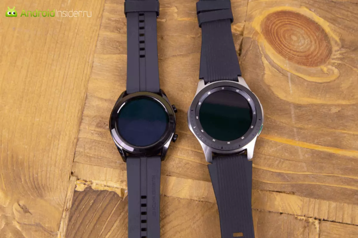 Samsung Galaxy Watch: နီးပါးနီးပါးအမှန်တကယ်နာရီများ၏ထင်မြင်ချက် 4384_8