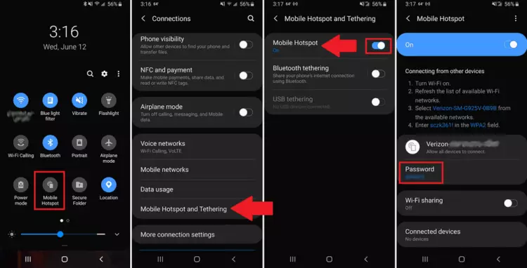 Bagaimana untuk mengedarkan Wi-Fi dari telefon pintar Android anda 4495_2